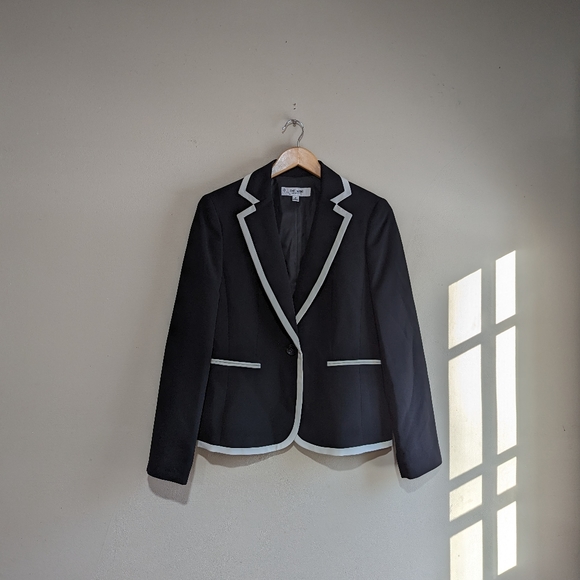 Jones Studio | Jackets & Coats | Vintage Contrast Blazer | Poshmark